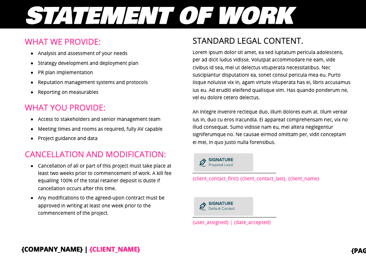 Public Relations Proposal Template | Proposify